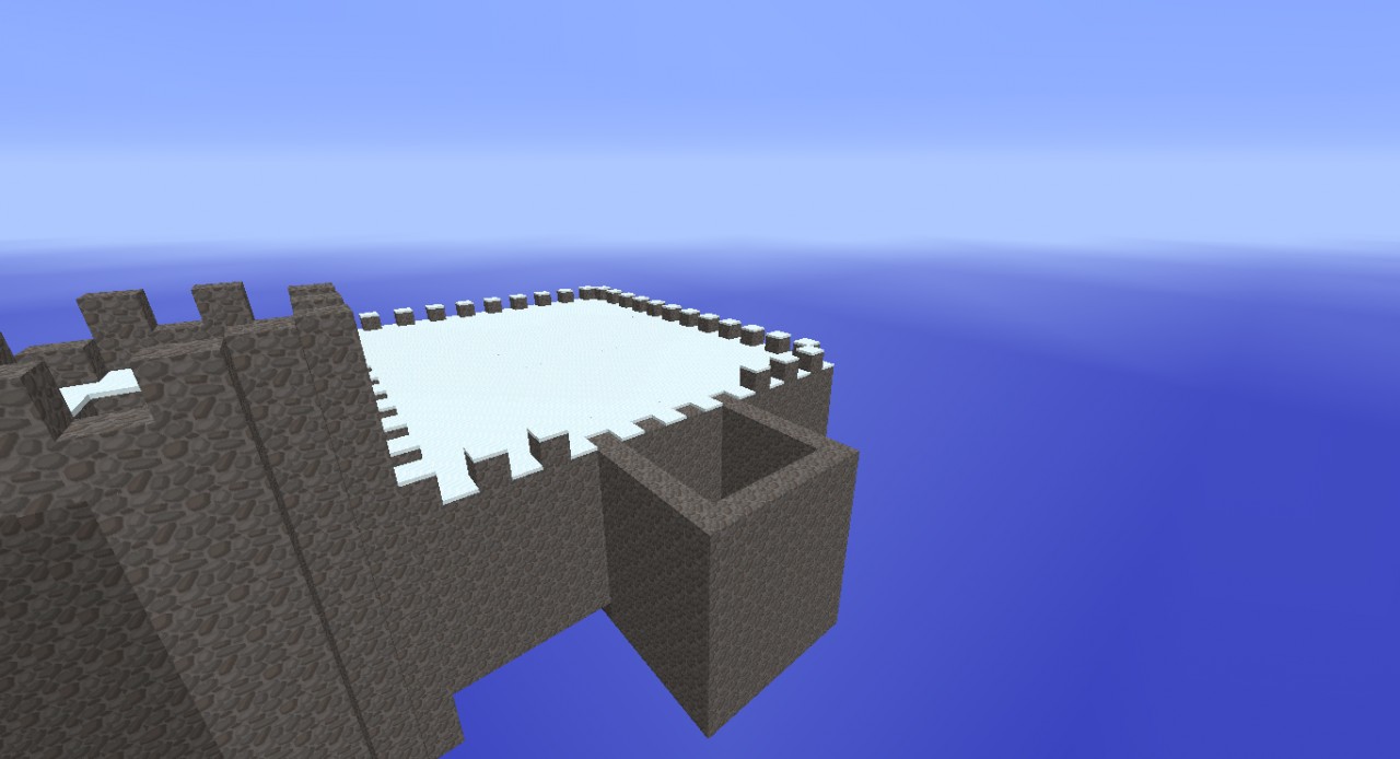 Floating Castle Minecraft Map