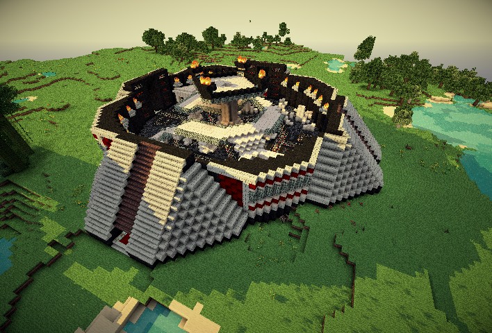 Minecraft Pvp Arena - Fire Minecraft Map