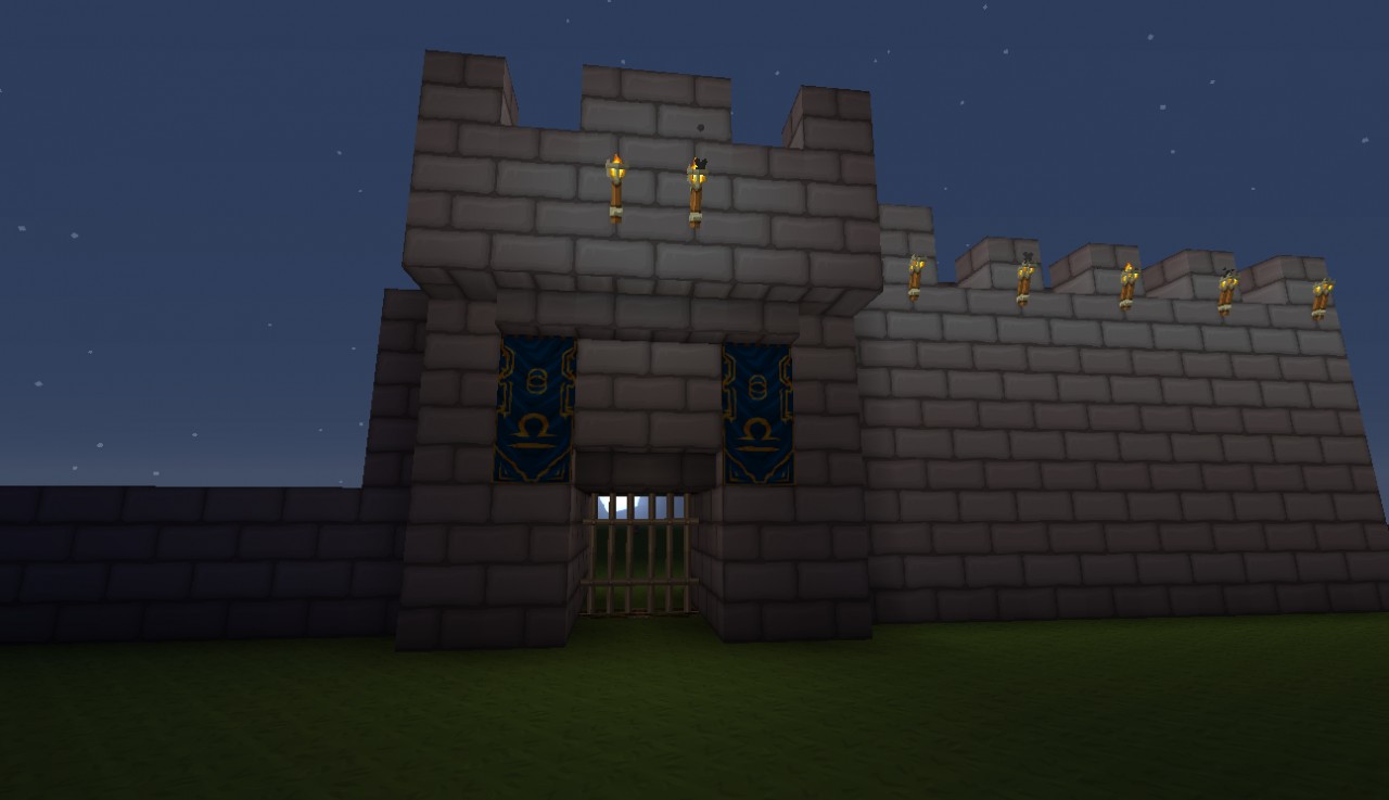 FlatLand Castle! Minecraft Map