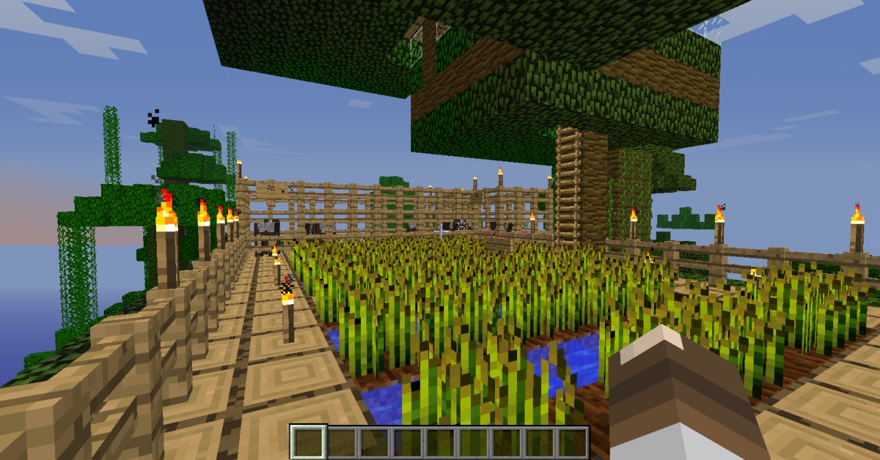 Tree House Minecraft Map