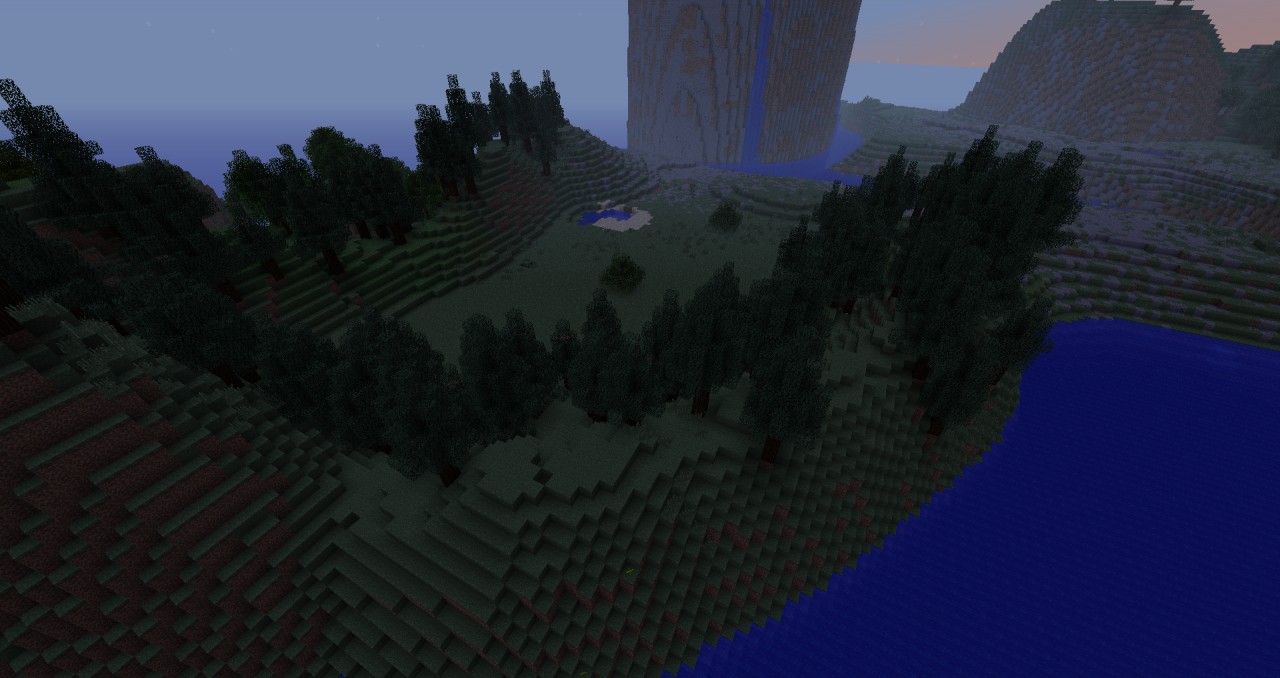 Huge Survival or creative island! Biomes,mountains secrets.. Minecraft Map