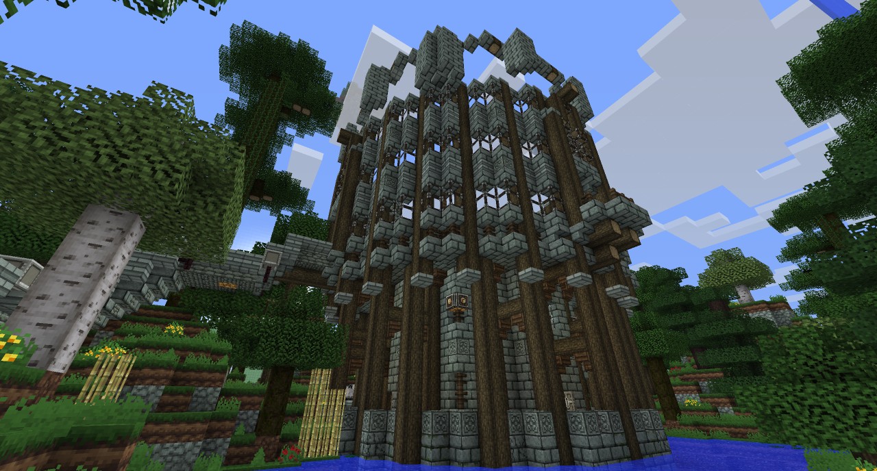 Bilionaire Steve's Magical Tower [Contest] Minecraft Map