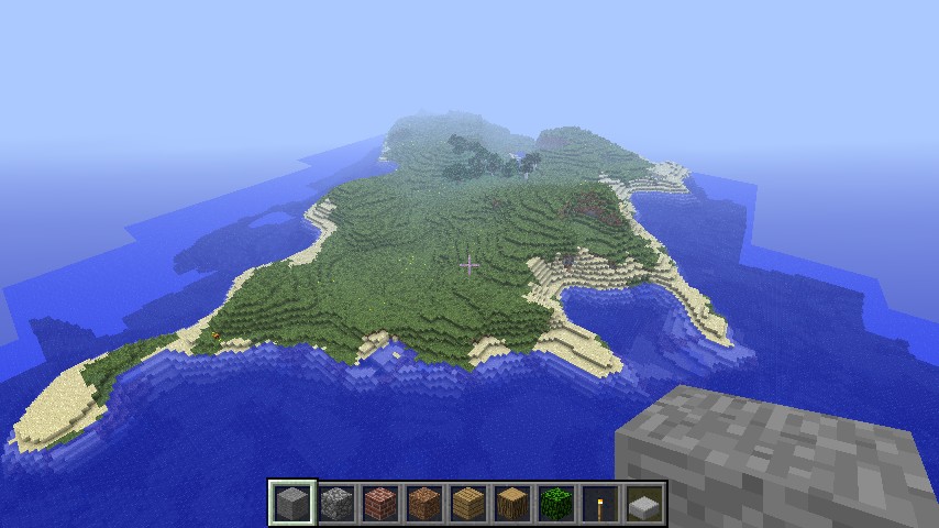 Island Chain with village Minecraft Map