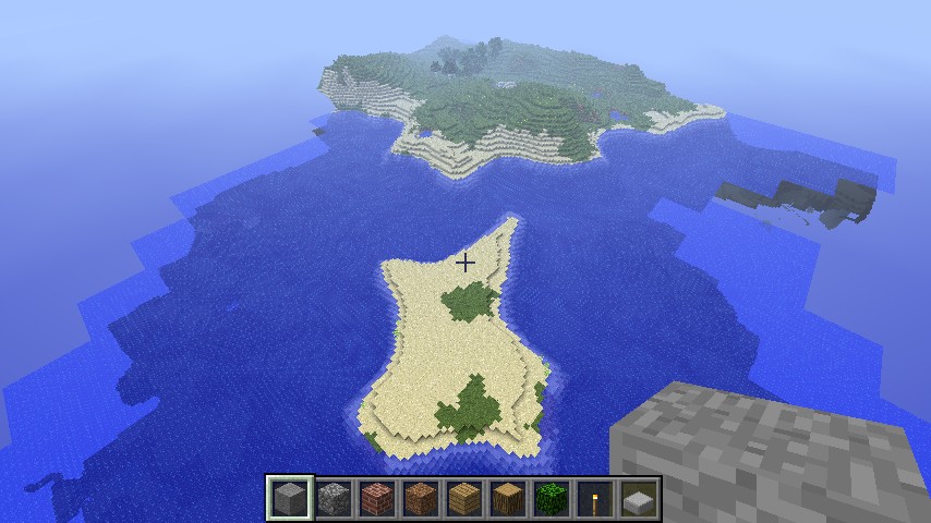 Island Chain with village Minecraft Map