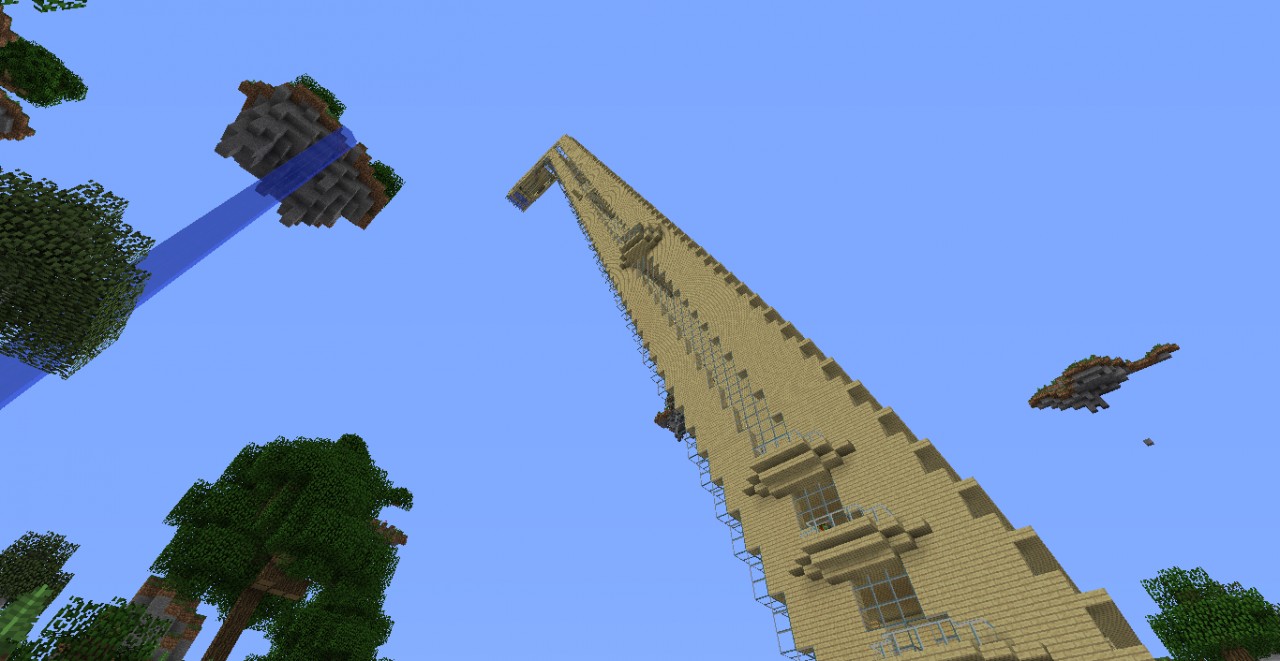 [Contest] Banana Tower - Sky Limit Minecraft Map