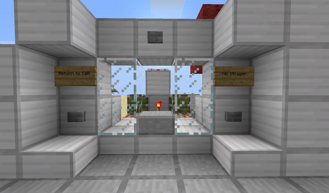 Deal or No Deal! The semi-automatic villager trading machine. Minecraft Map