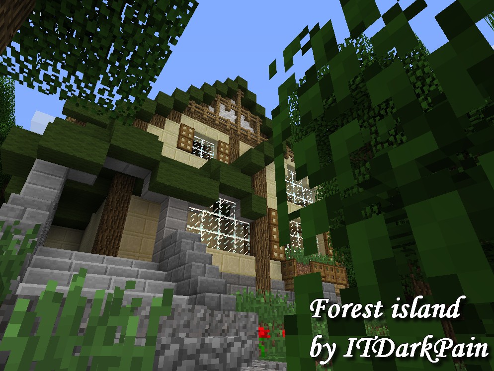 Island Project #3 - Forest island Minecraft Map