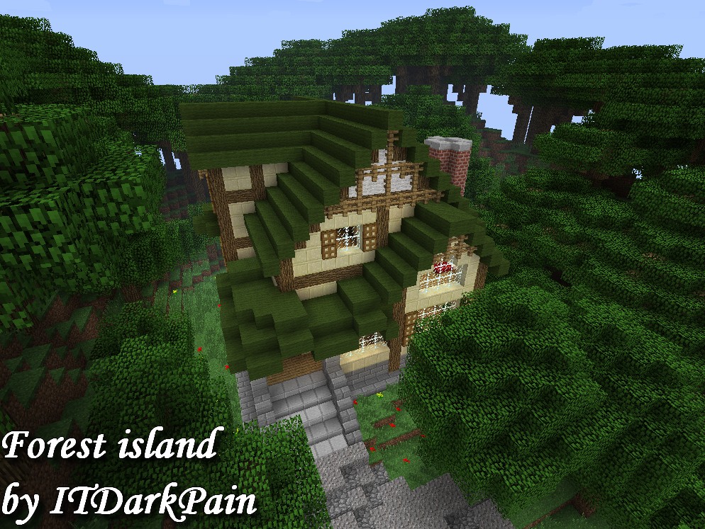 Island Project #3 - Forest island Minecraft Map