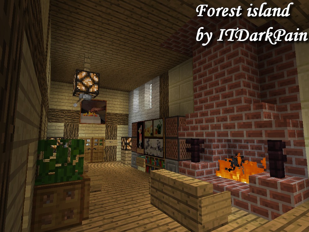 Island Project #3 - Forest island Minecraft Map