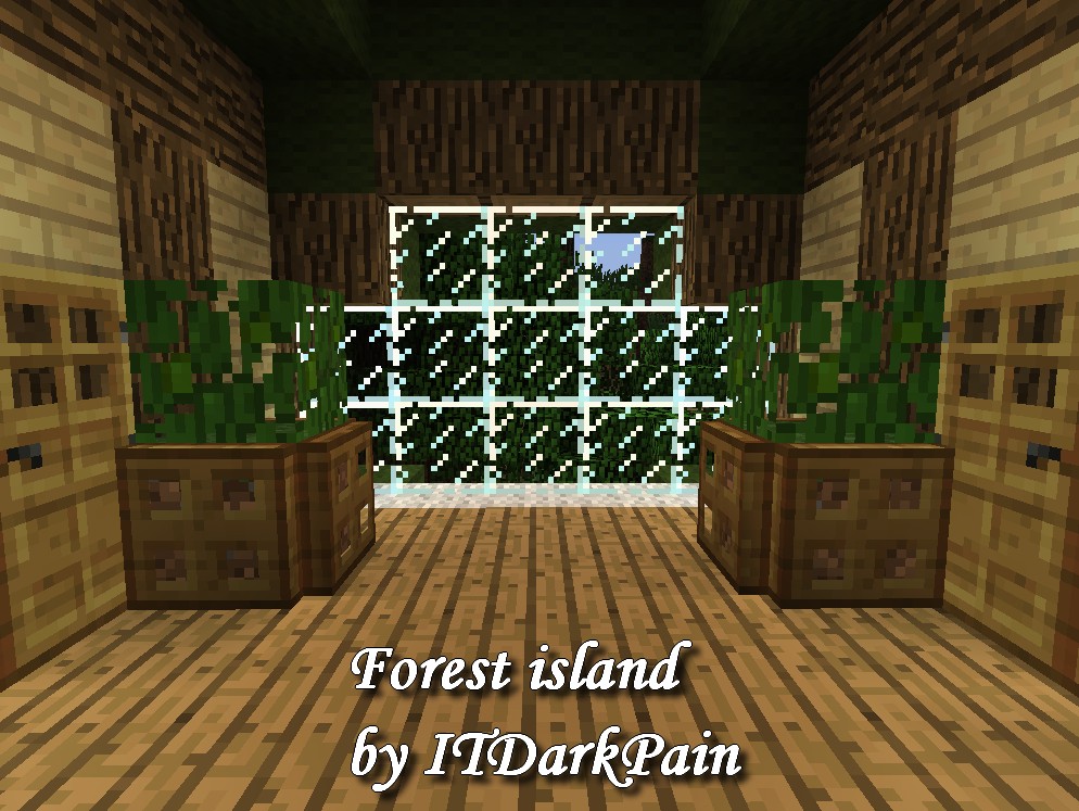 Island Project #3 - Forest island Minecraft Map