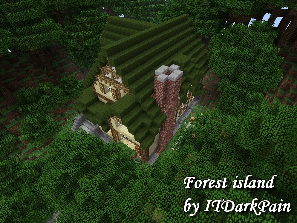 Island Project #3 - Forest island Minecraft Map