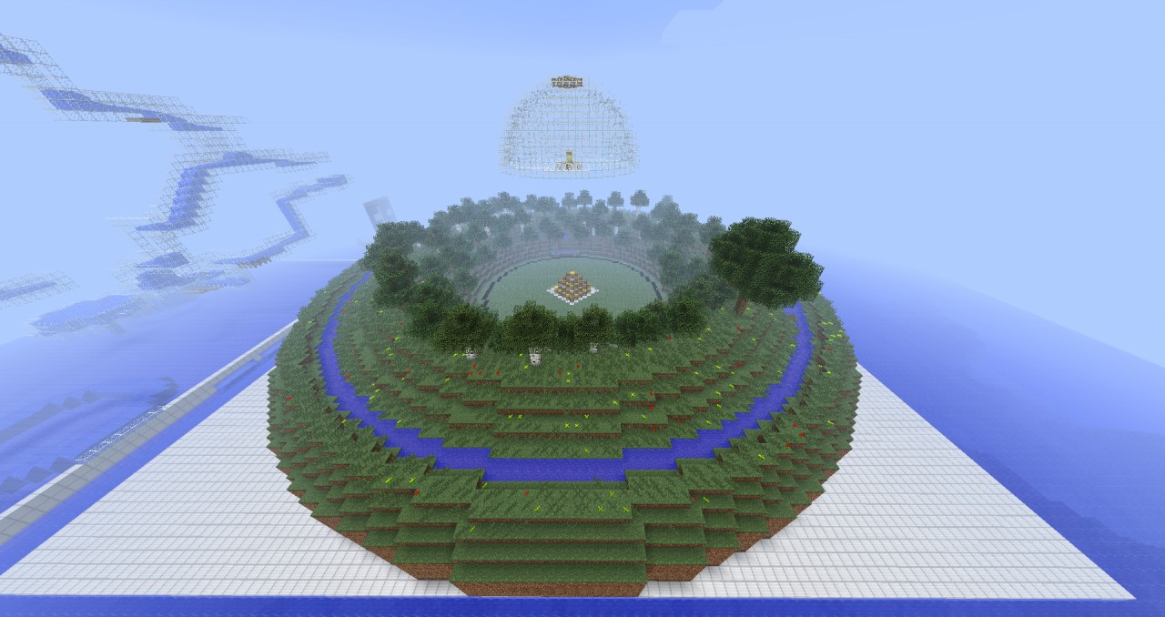 Hunger Games Arena Minecraft Map