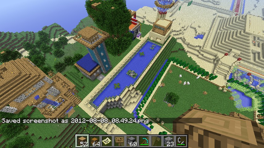 Awesome Big World Minecraft Map