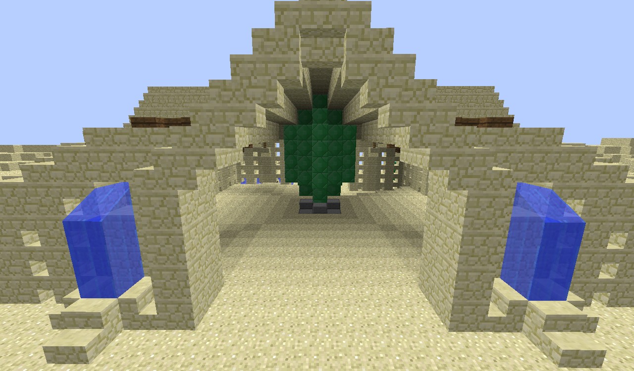 The Temple Of Emeralds Minecraft Map