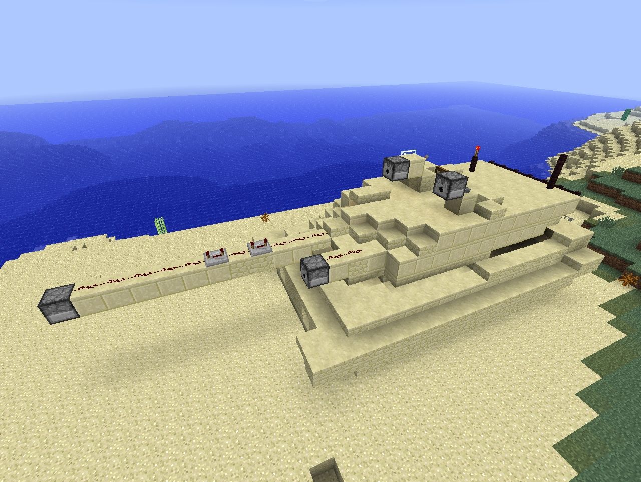 Abrams M1 Minecraft Map