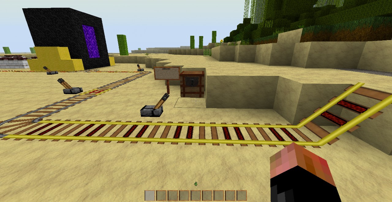 minecart ride Minecraft Map