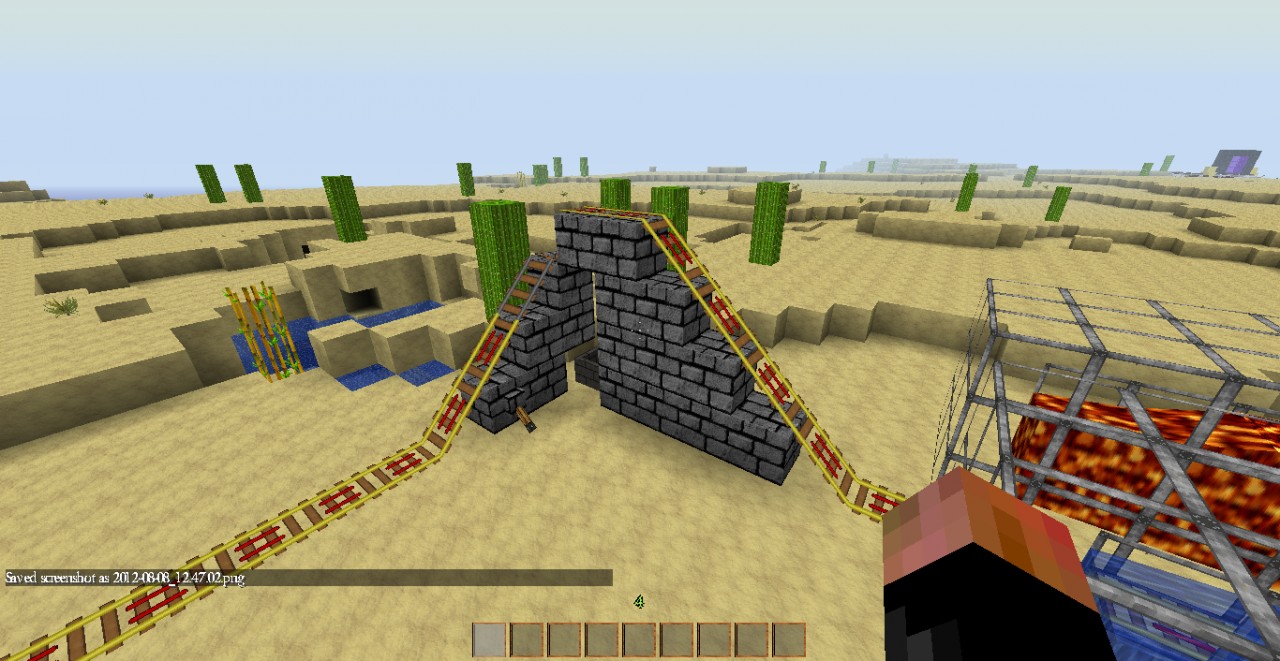 minecart ride Minecraft Map