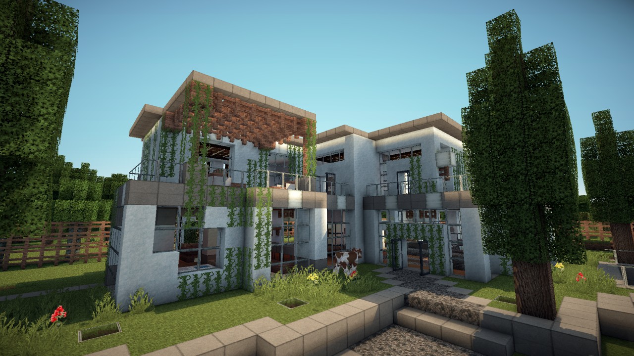 Mordern House - MyHomeDesign Minecraft Map