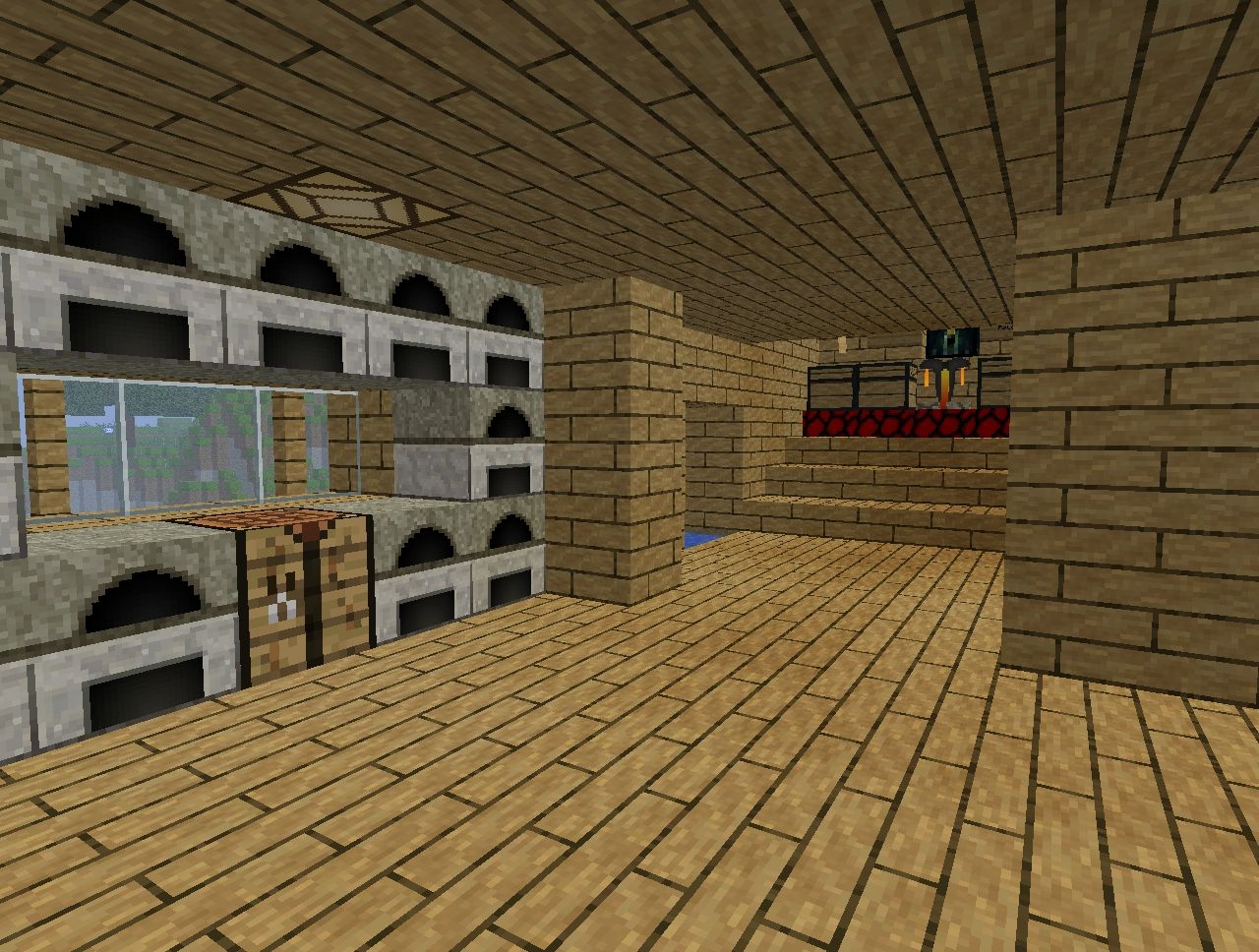 Mountain "Floating" House Minecraft Map