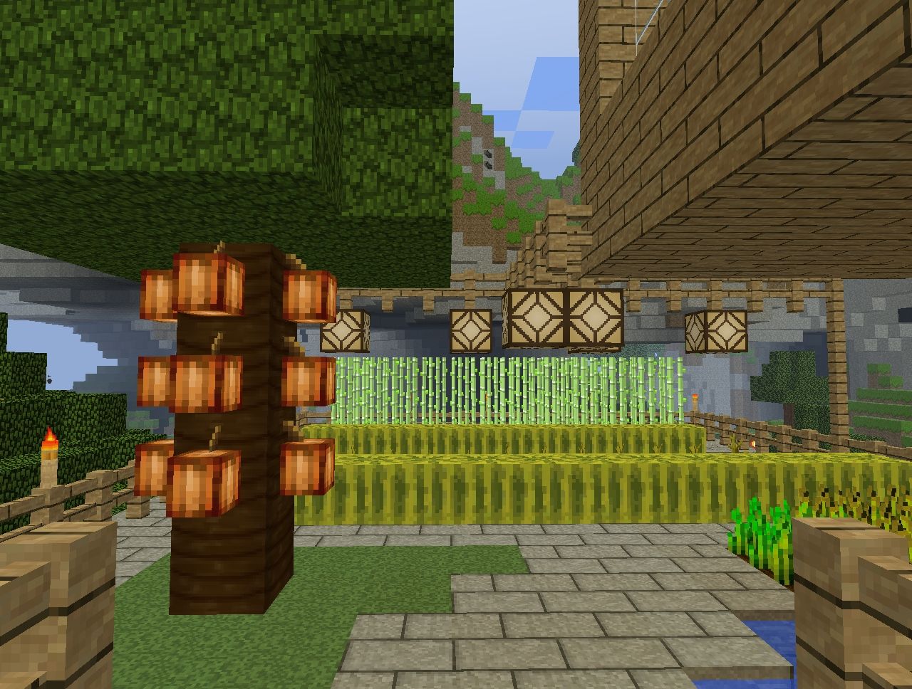 Mountain "Floating" House Minecraft Map