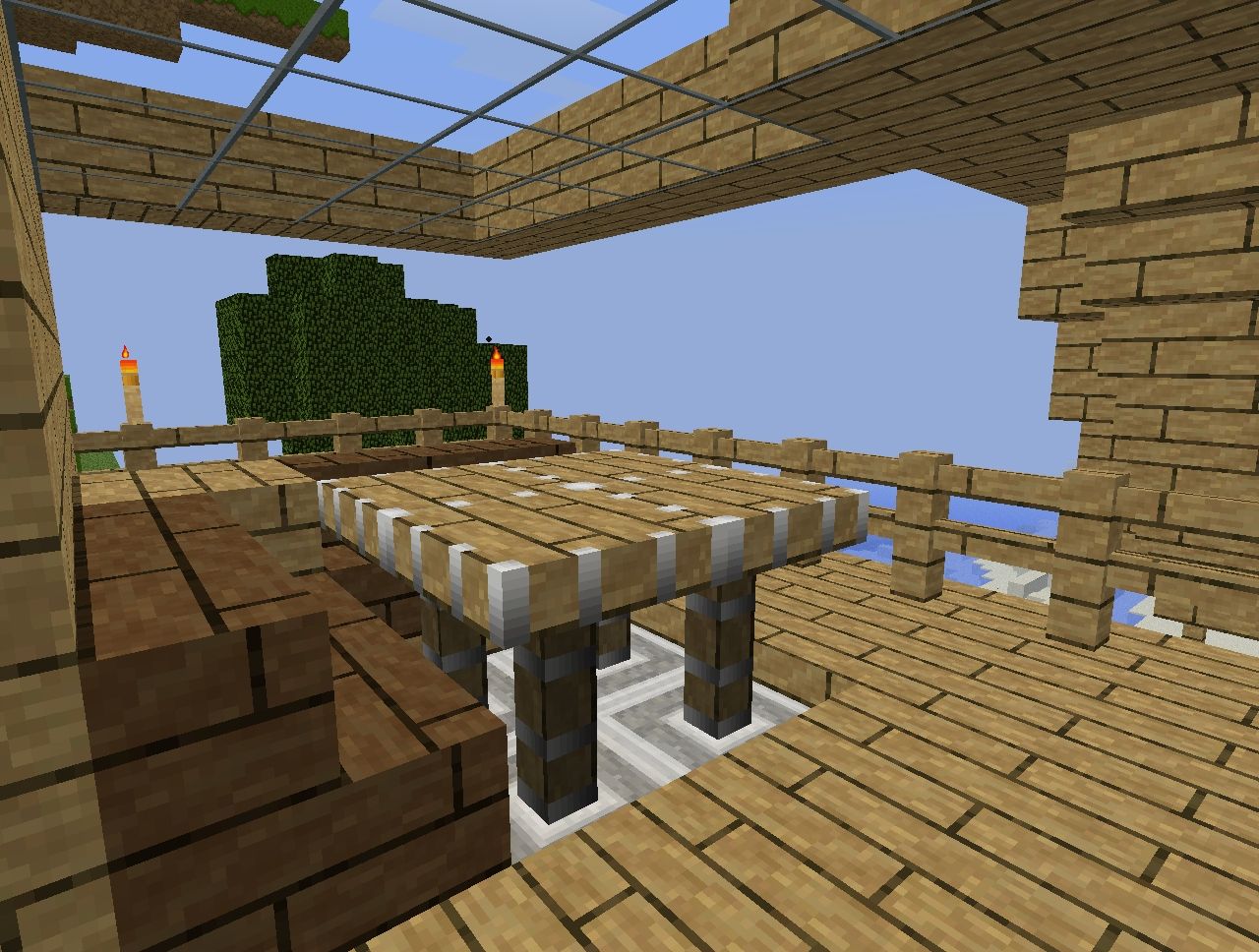 Mountain "Floating" House Minecraft Map