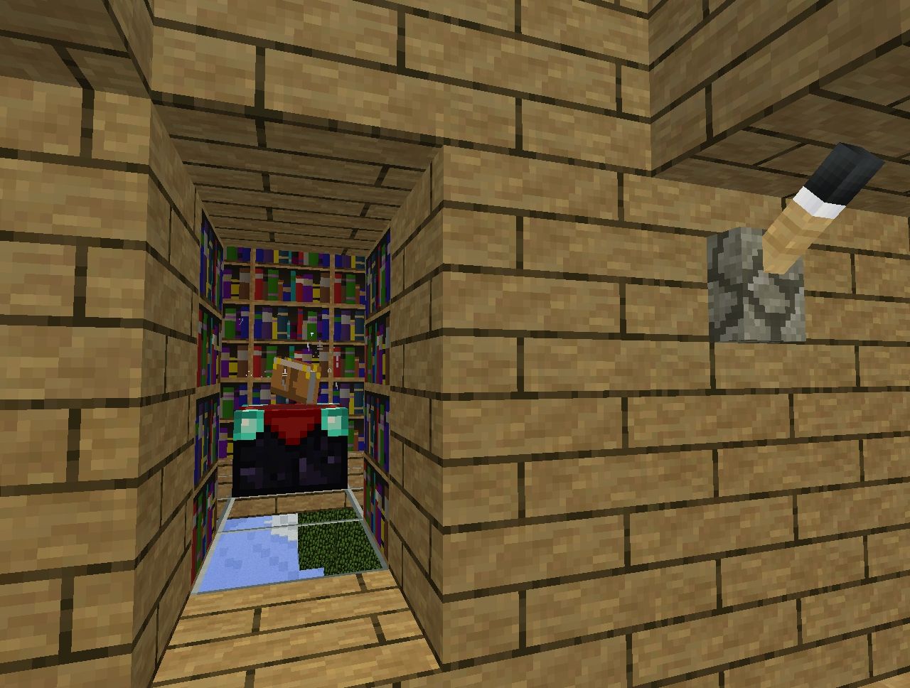 Mountain "Floating" House Minecraft Map