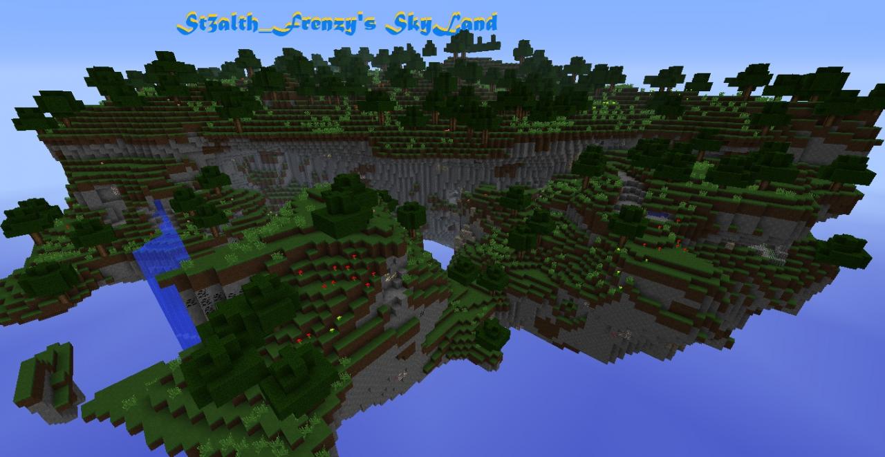 St3alth_Frenzy's SkyLand Survival Minecraft Map