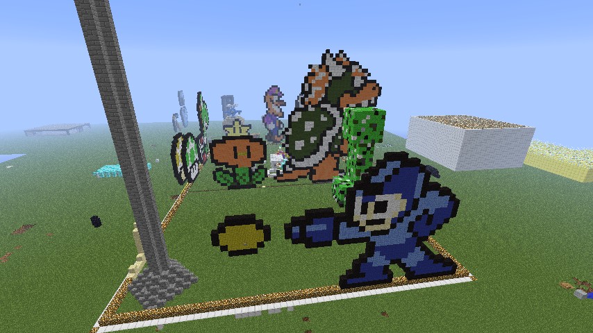 Nintendo Art Minecraft Map