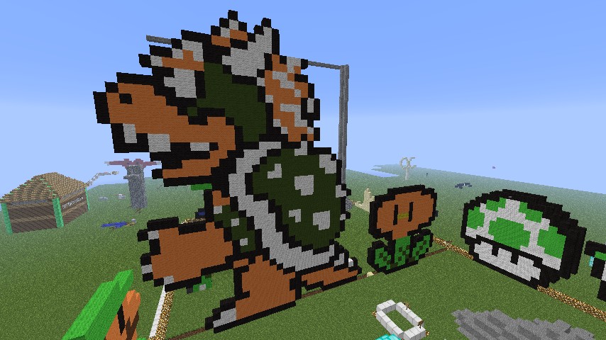 Nintendo Art Minecraft Map