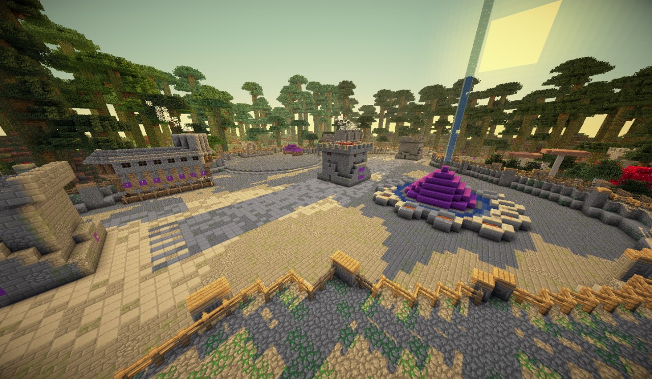 The Twisted Treeline - 6-10 Player DotA Styled PvP Map Minecraft Map