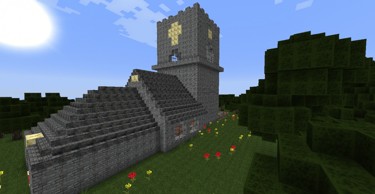 Small Medieval church Minecraft Map