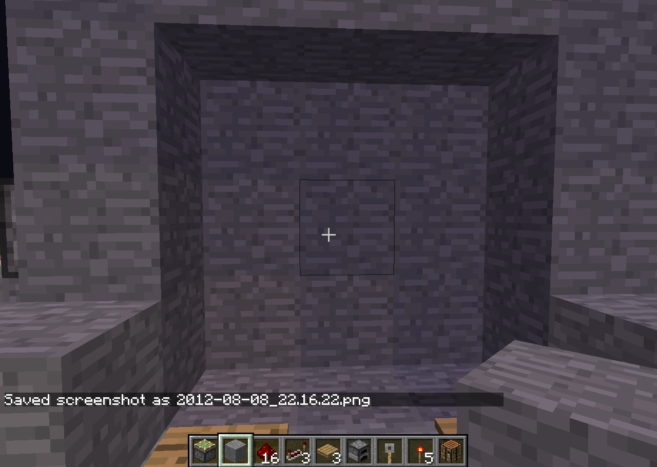 O shaped block switcher! Minecraft Map