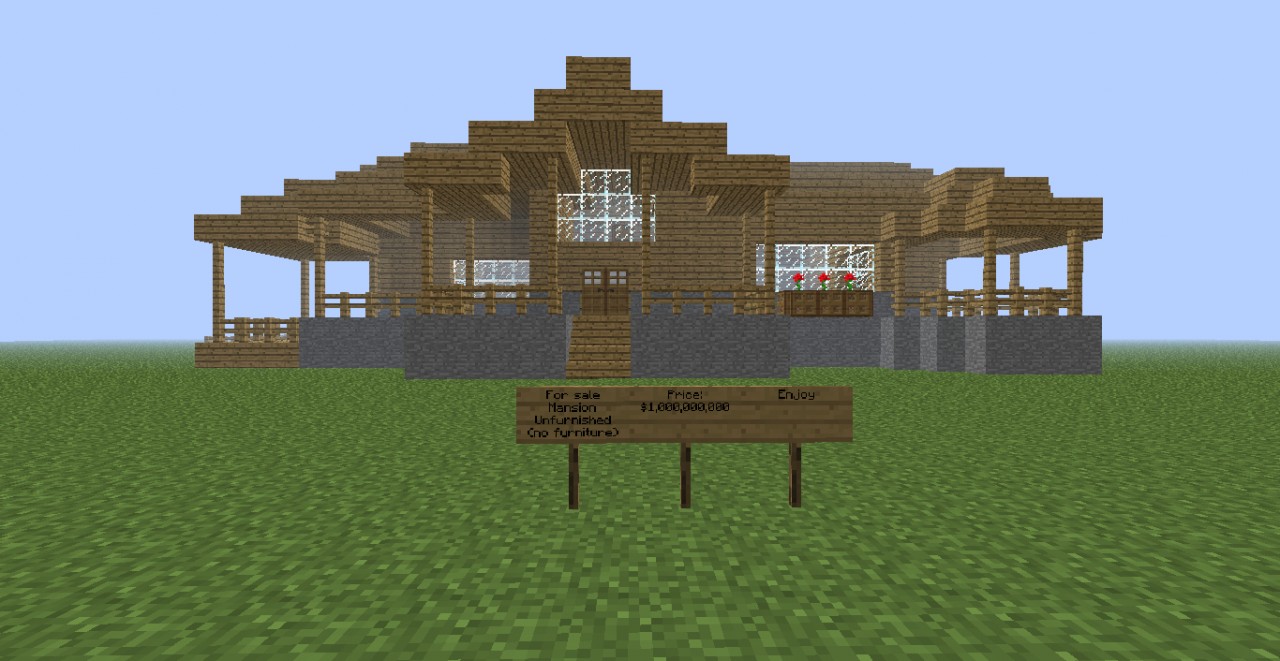 Epic mansion Minecraft Map