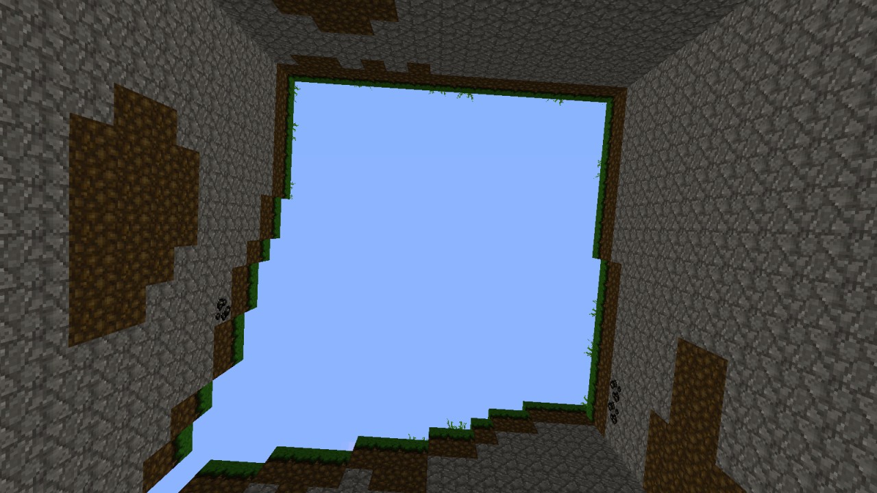 Strange Hole In World Generation Minecraft Map