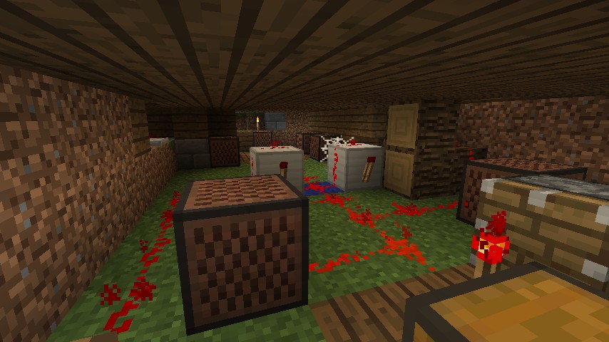PIGS REDSTONE ALARM SYSTEM (1.3.2) Minecraft Map