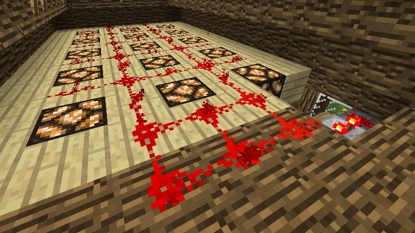 PIGS REDSTONE ALARM SYSTEM (1.3.2) Minecraft Map