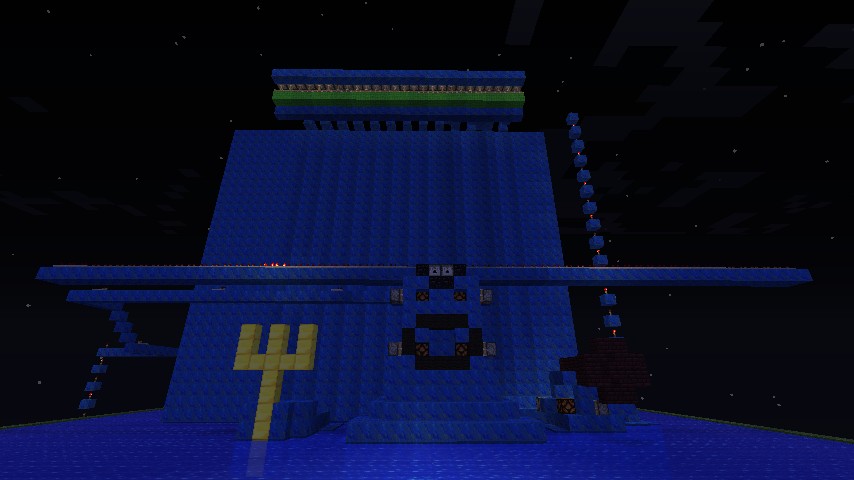 The God Of Water BOSS BATTLE! Minecraft Map