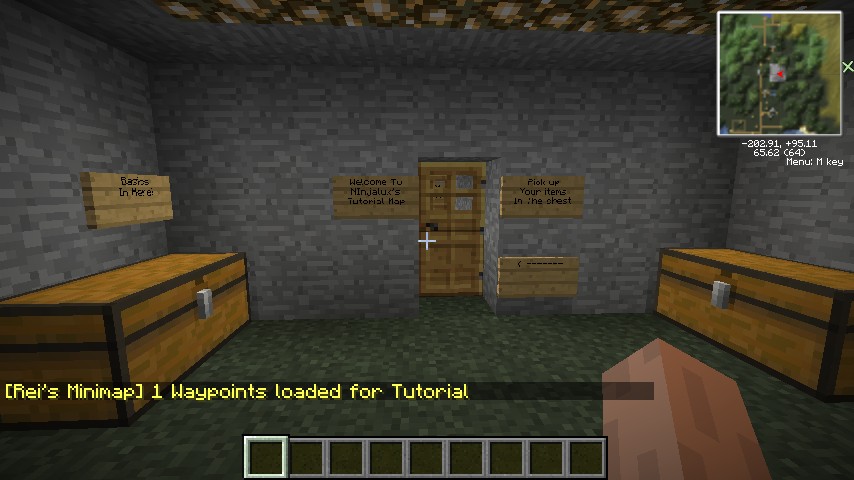 Tutorial for beginners Minecraft Map