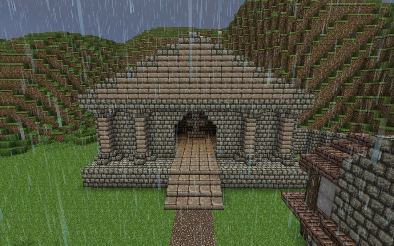 Medieval Roman/Greek Town Minecraft Map