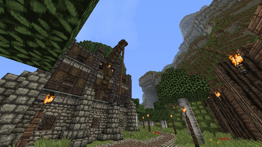 Dwarven City Minecraft Map