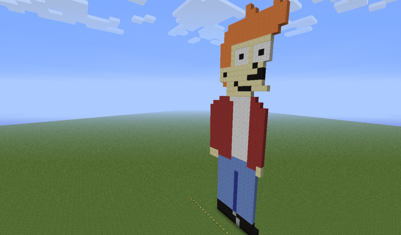 Fry Futurama Minecraft Map