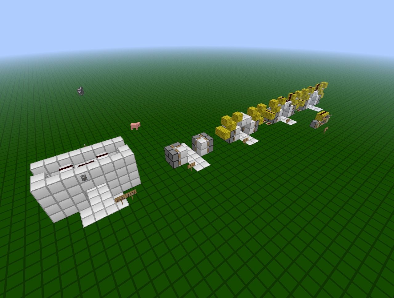 Compact Secret Piston Door 2x2 by Lordyn09 Minecraft Map