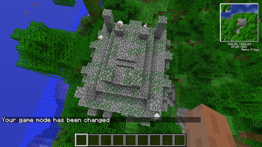 Jungle Temple Minecraft Map