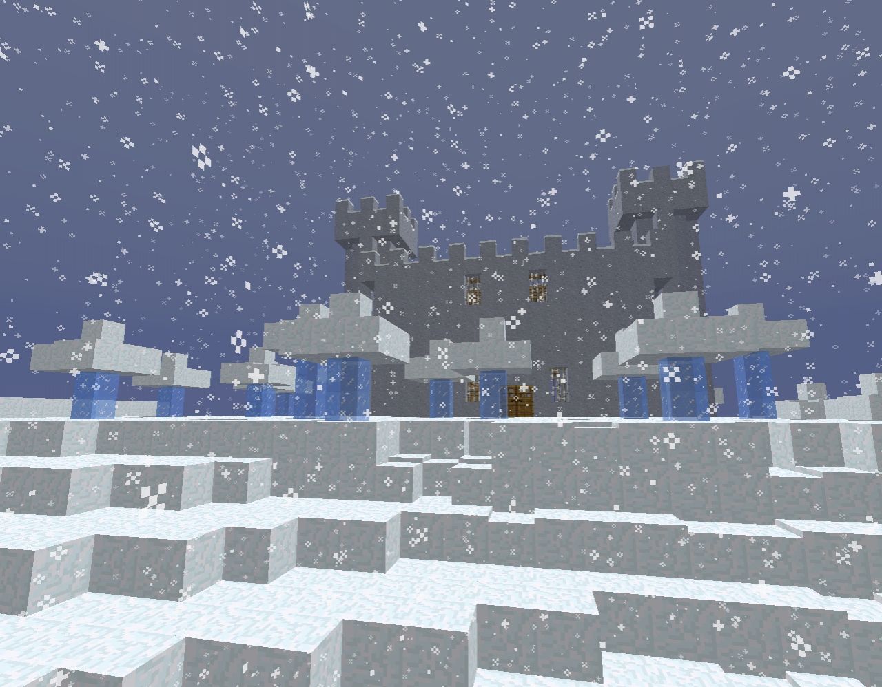 Snowflake Survival Challange Minecraft Map