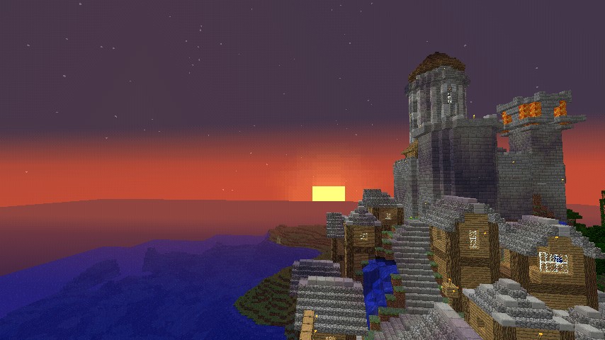 [WIP][Server Spawn] - Mountain Keep Minecraft Map