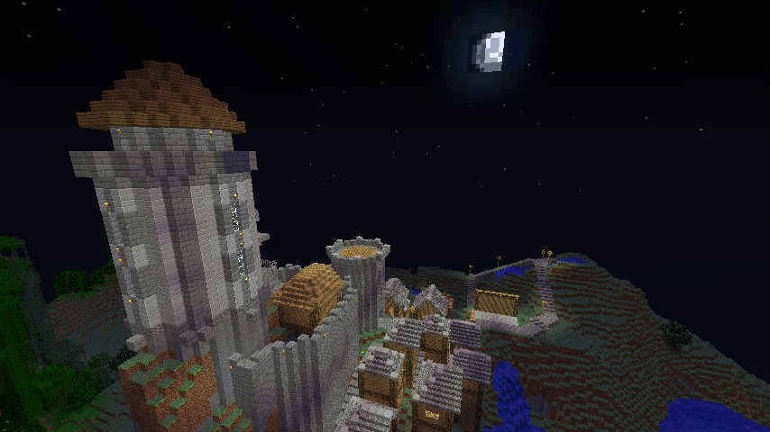 [WIP][Server Spawn] - Mountain Keep Minecraft Map