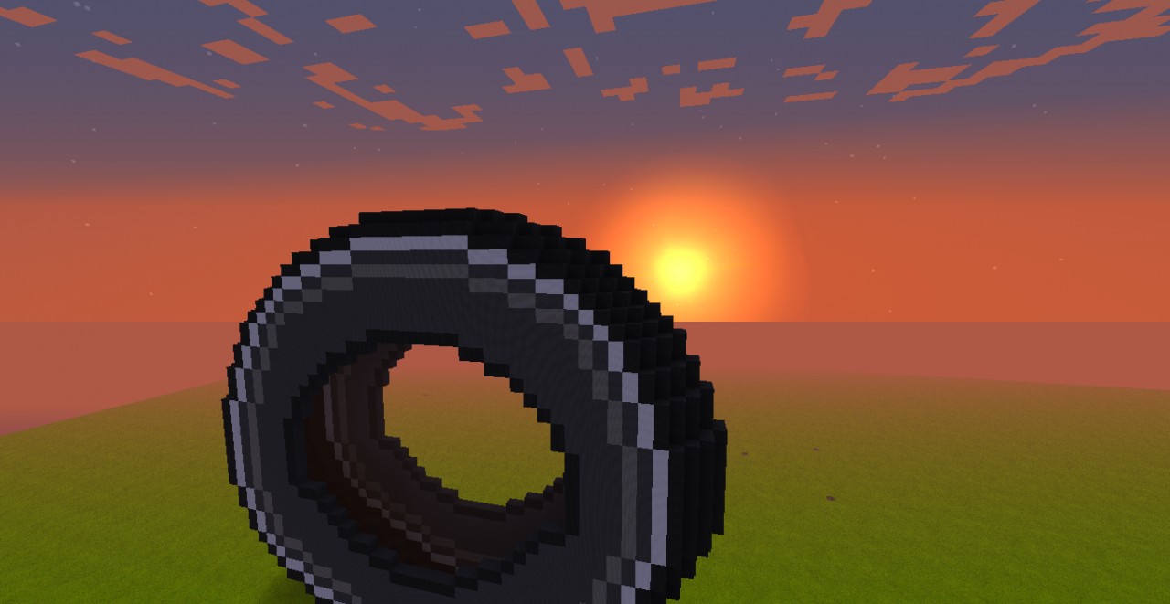 The Formula 1 Car (Only One Tyre now) Minecraft Map