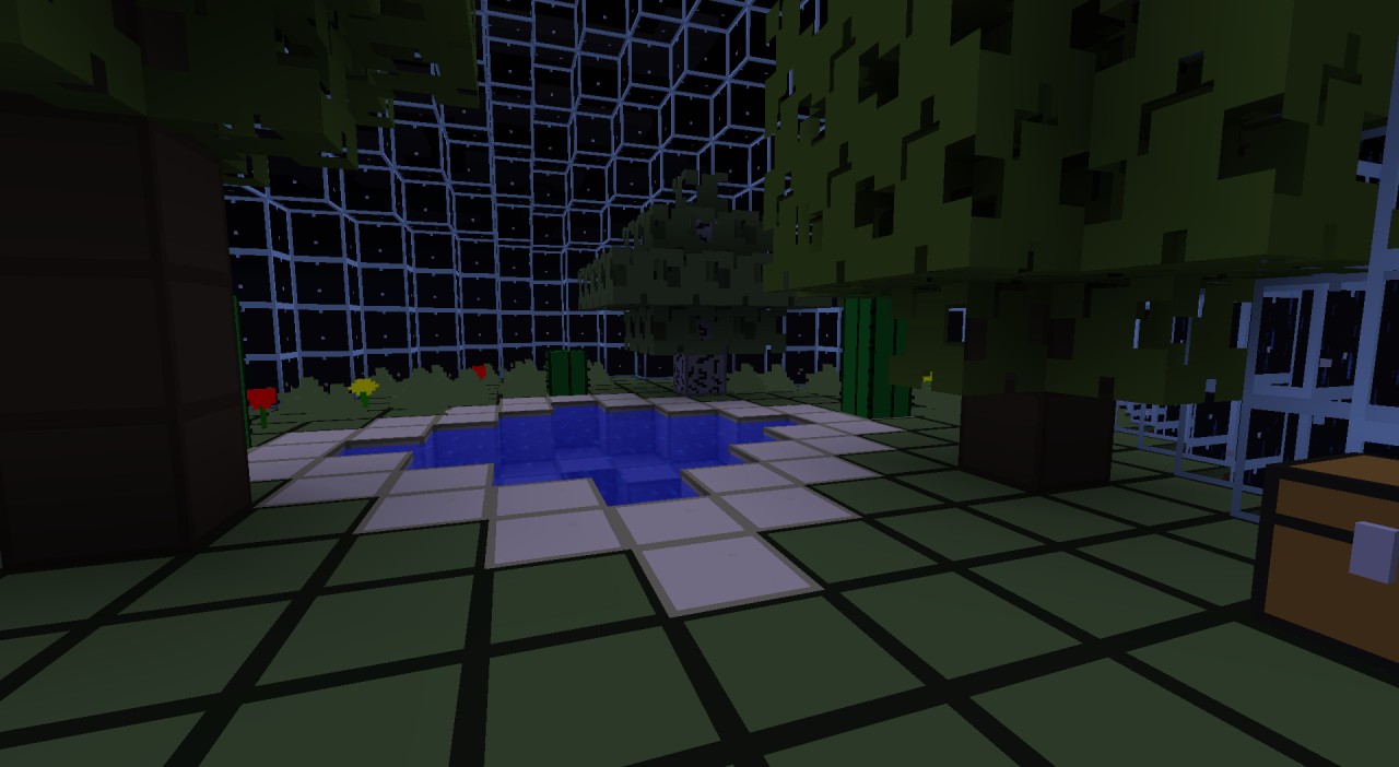 Enclosed World Minecraft Map