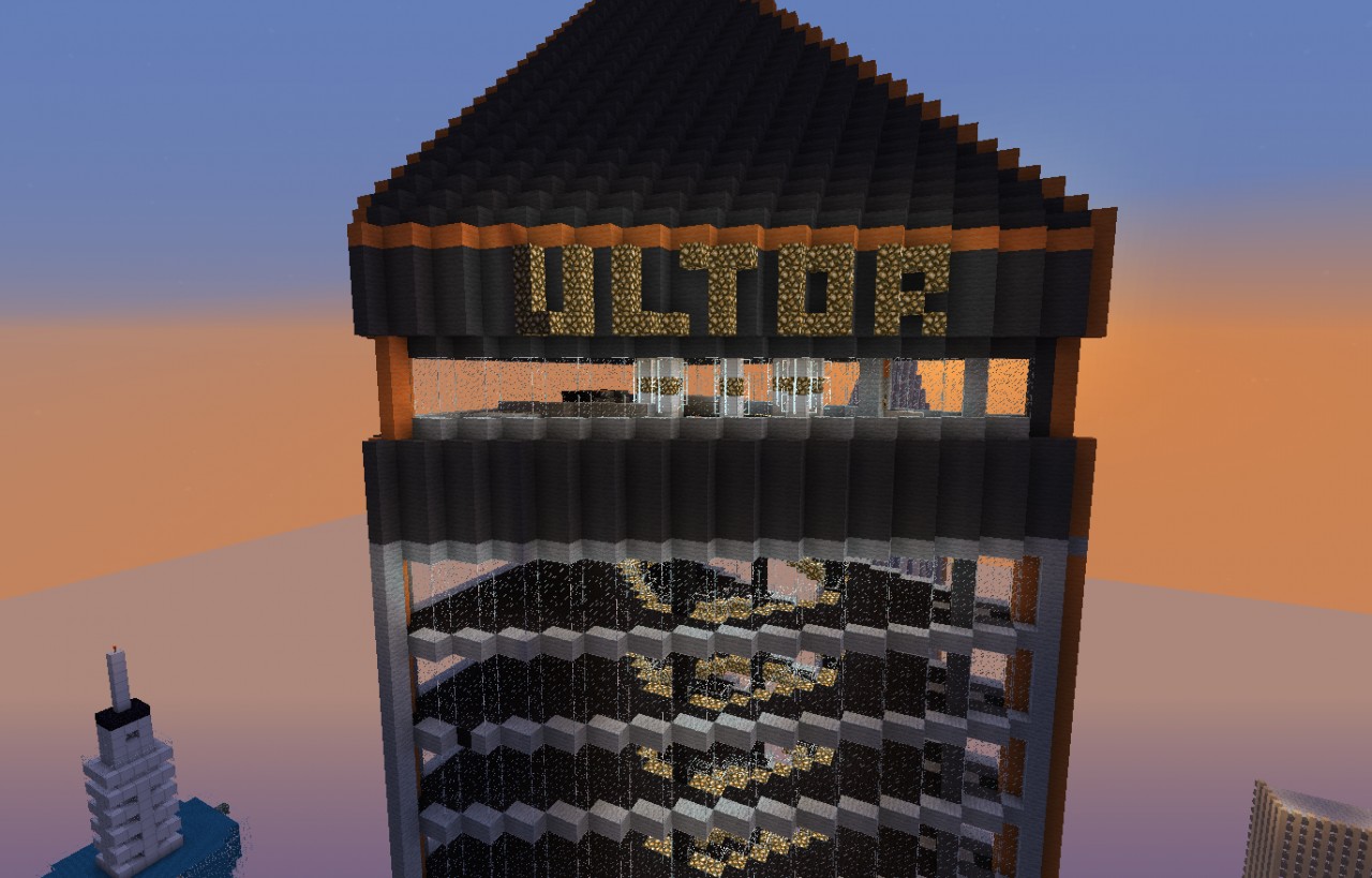 Saints Row 2 Phillips Building Minecraft Map