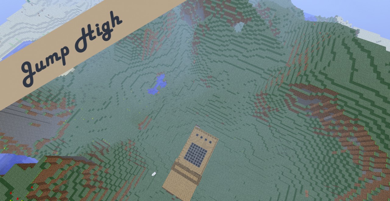 outdoor Trampoline Center Minecraft Map